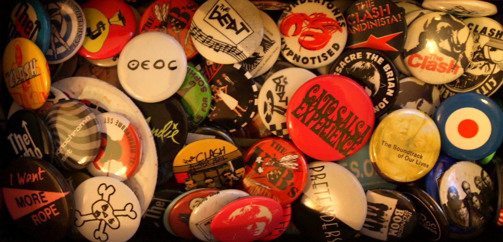 Retro Man Blog: Band Button Badges Part 1 - Punk & New Wave