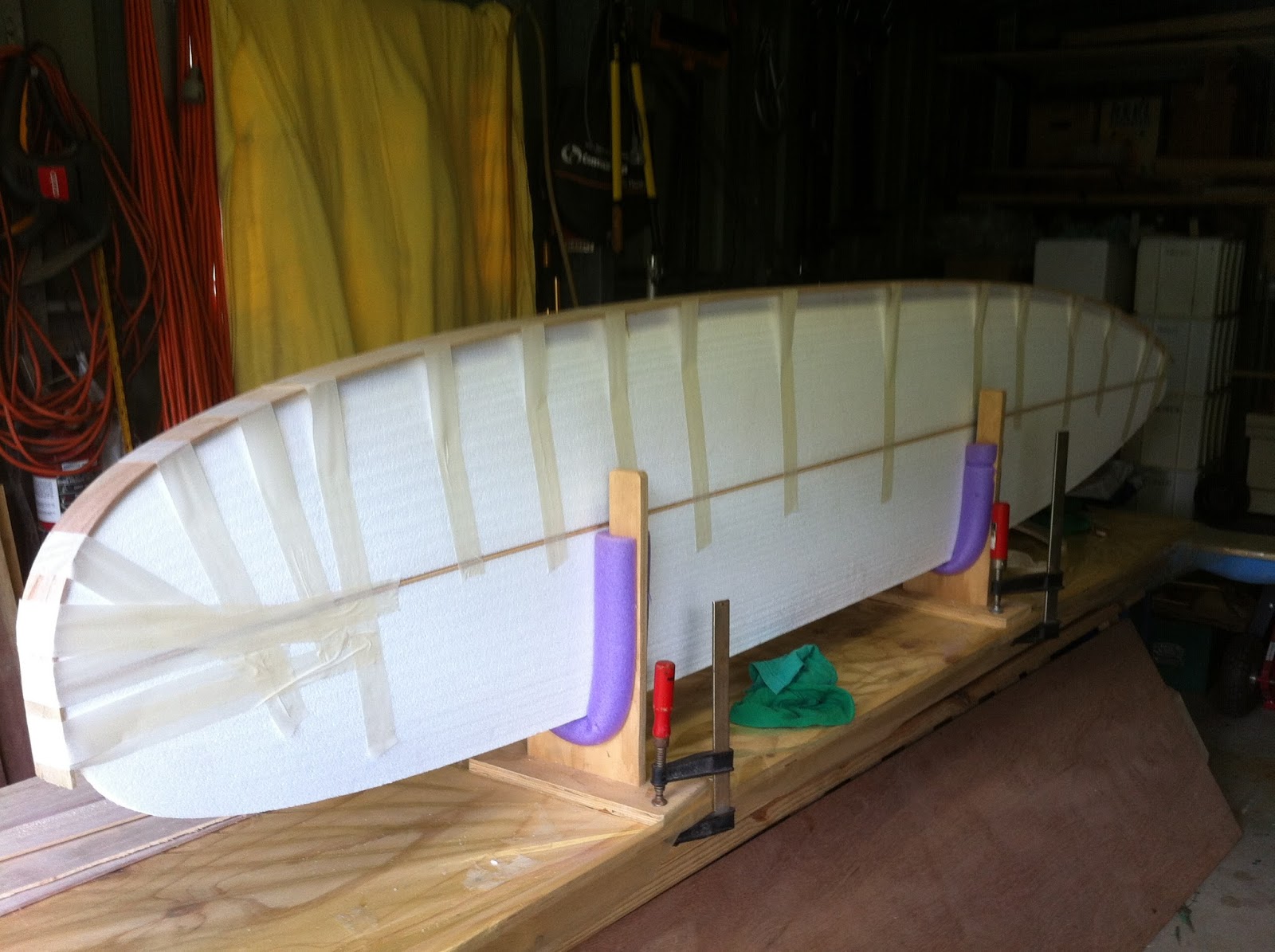 Wood Buddha - Building Wood Surfboards: Building a Foam Core Wood ...