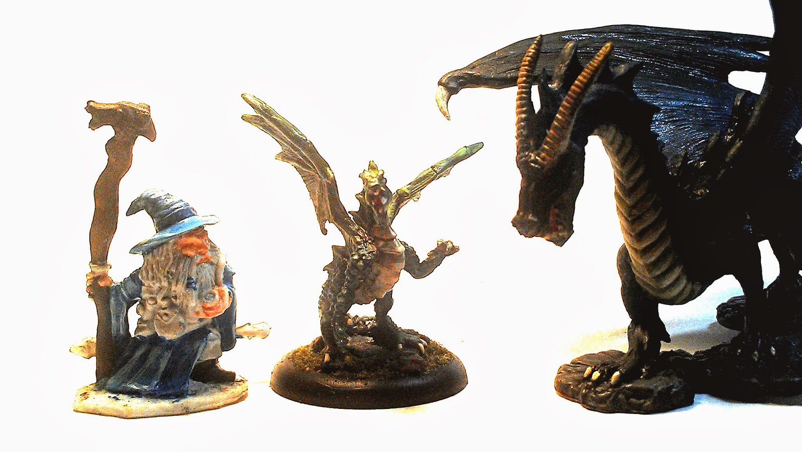 My Miniature Madness: Reaper Dragons: Shadow and Wood