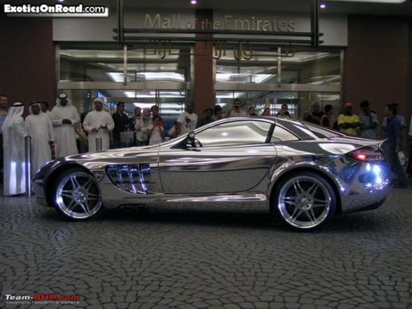 Meditação do Dia: Incríveis carros cromados que brilham como espelho