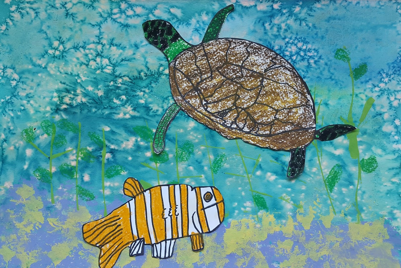 MaryMaking: Coral Reefs with Sea Turtles