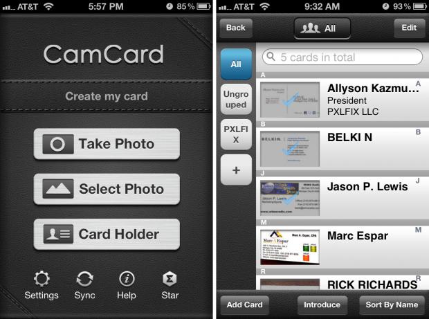4 Apps For Organizing Your Business Cards - mamachallenge | Real ...