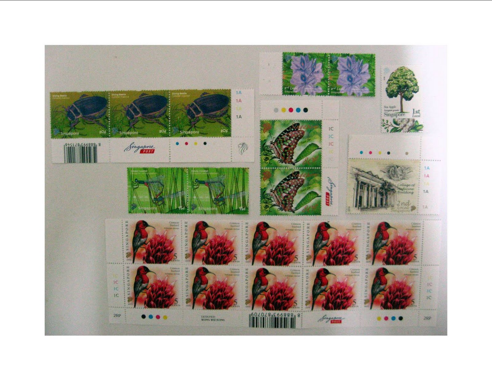 Setem Stamp: Pejabat Pos Besar Singapura