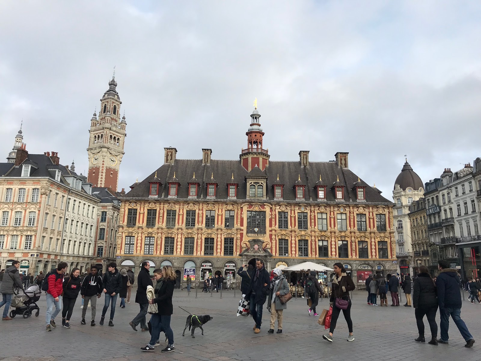 Walking through Lille Centre and Vieux Lille