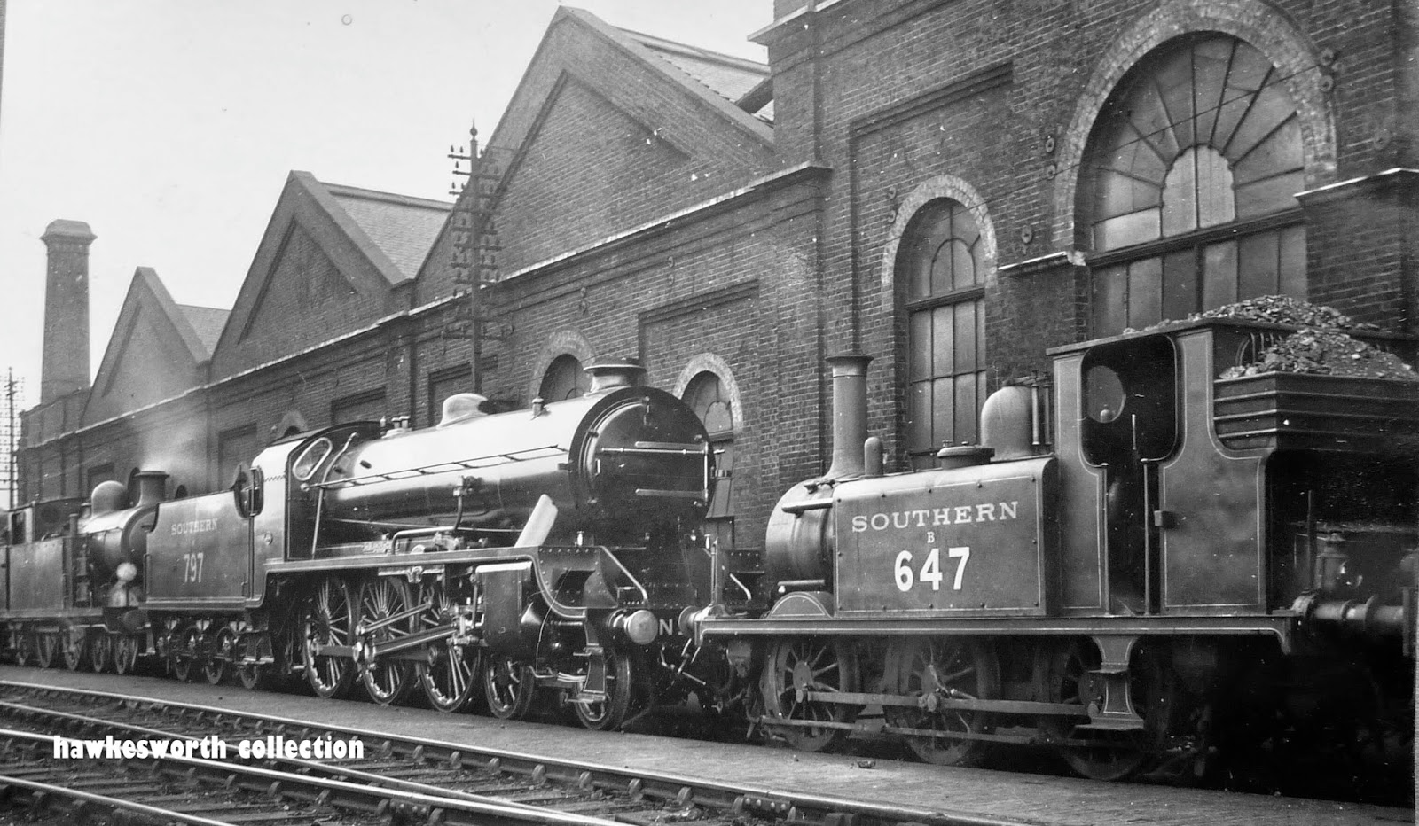 Steam Locomotives - 1920s: 211-212. Brighton