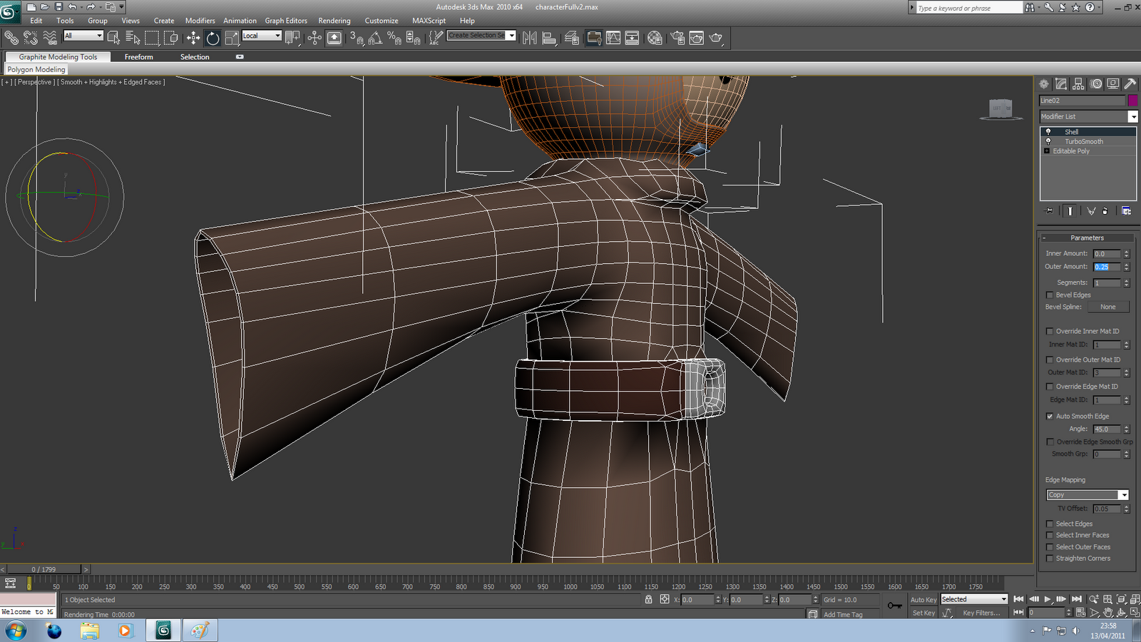3D Character Animation 2011: Character Body Design part4.