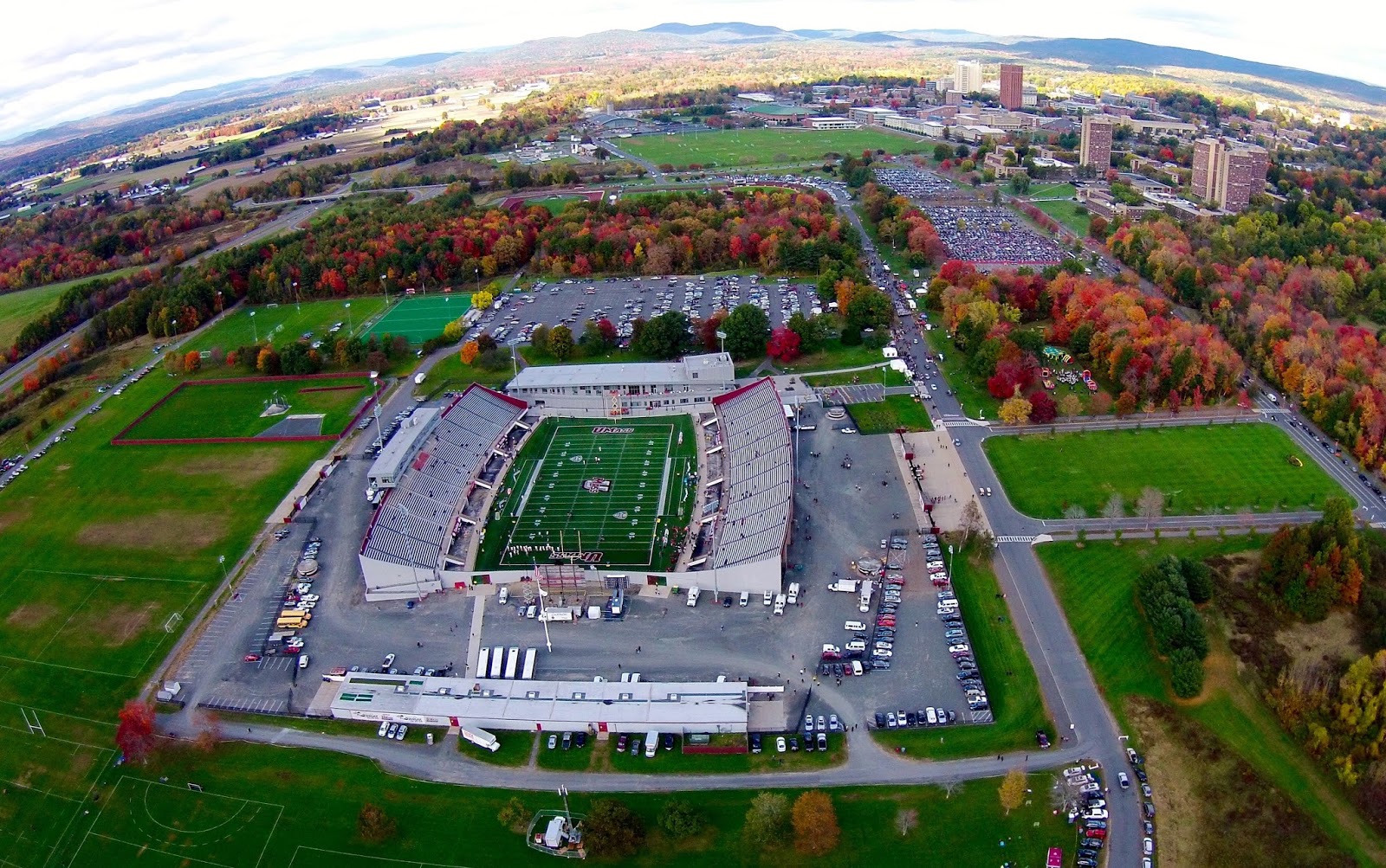 Only in The Republic of Amherst: Busy, Brisk Saturday In Our College Town