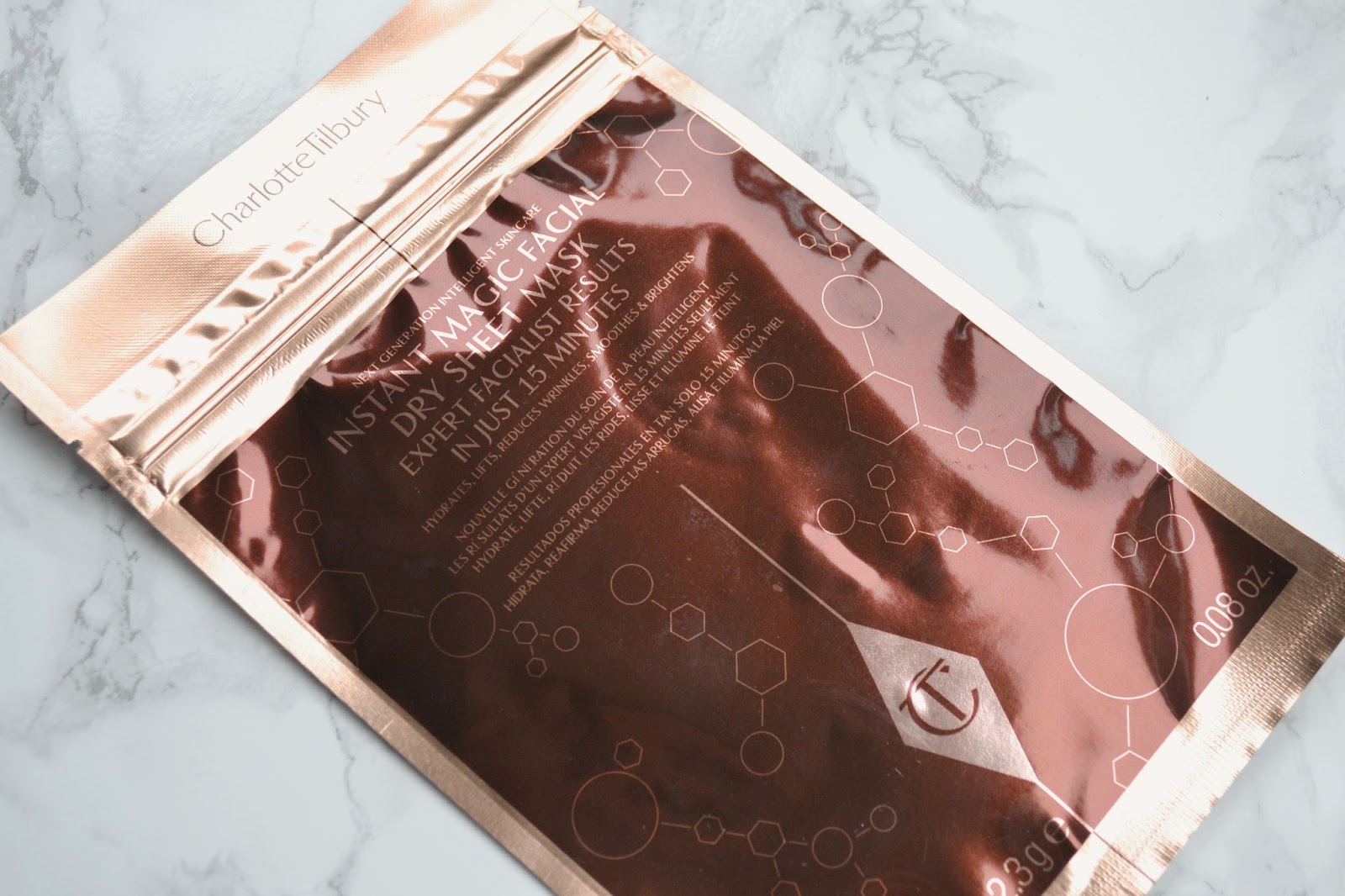 SKINCARE | Charlotte Tilbury Instant Magical Facial Dry Sheet Mask ...