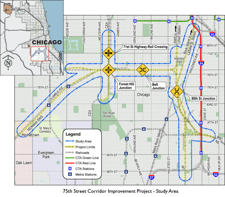 Industrial History: Belt Junction (BRC vs Metra vs NS) and CREATE's ...