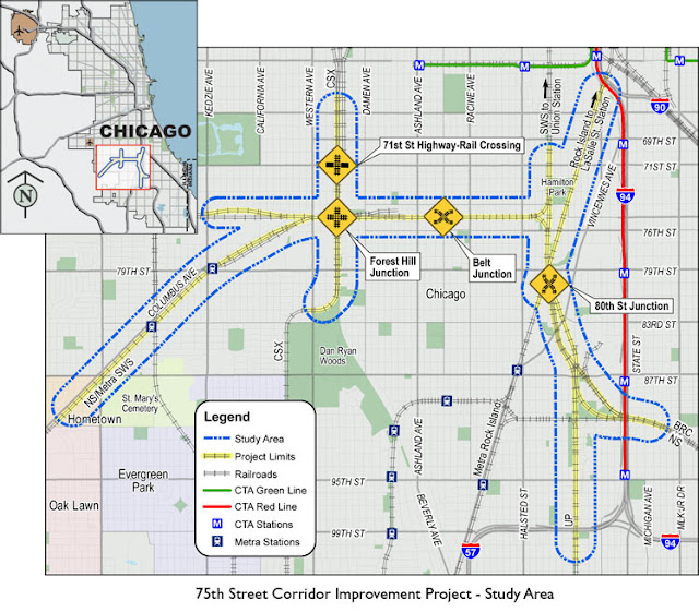 Industrial History: Belt Junction (BRC vs Metra vs NS) and CREATE's ...