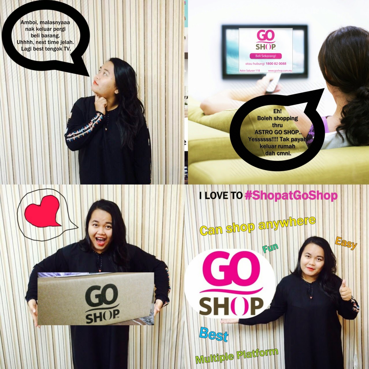 ERRA ASMUNI: I Love Shop at Astro Go Shop @ Channel 118