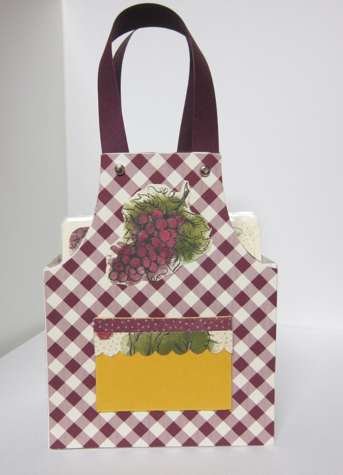 Krafting with Karen: Market Fresh Apron Box with Coasters