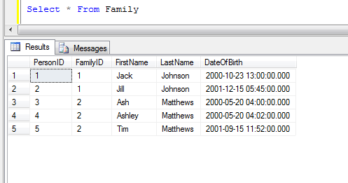Create Function returns multiple values sql