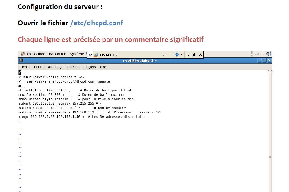 Installation et Configuration du serveur DHCP sous Linux ~ The Solution