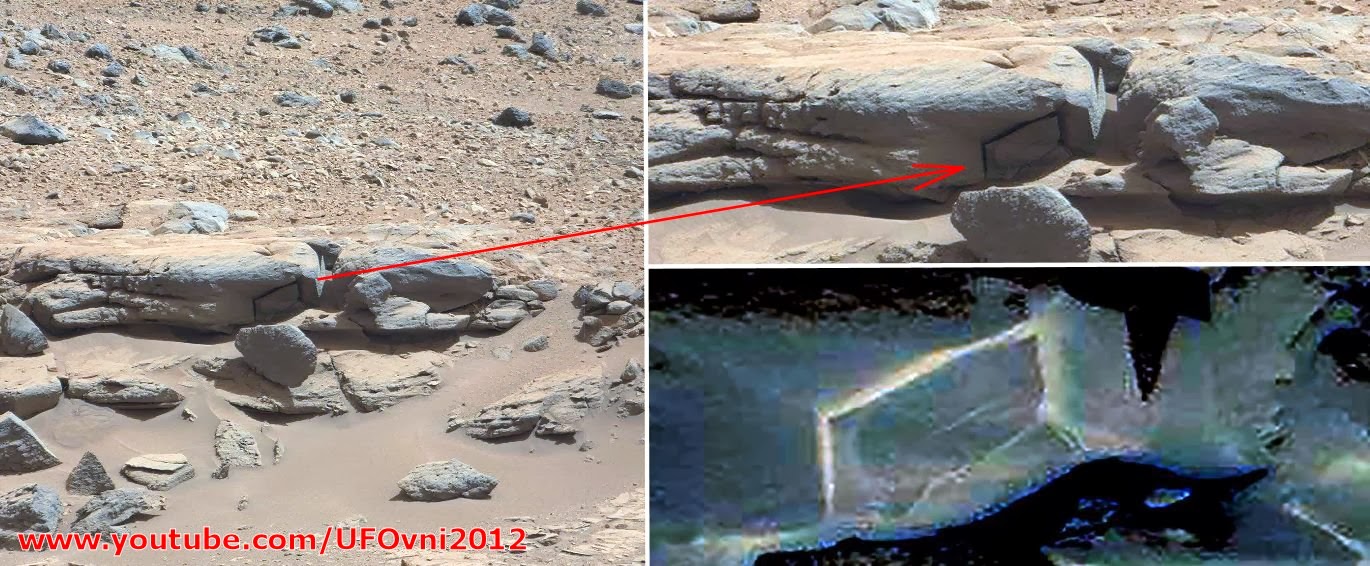 Ancient Aliens On Mars: Statues On Mars