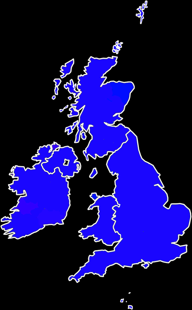 Download Maps Free: BLANK MAP of UK