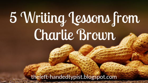 The Left-Handed Typist: 5 Writing Lessons from Charlie Brown