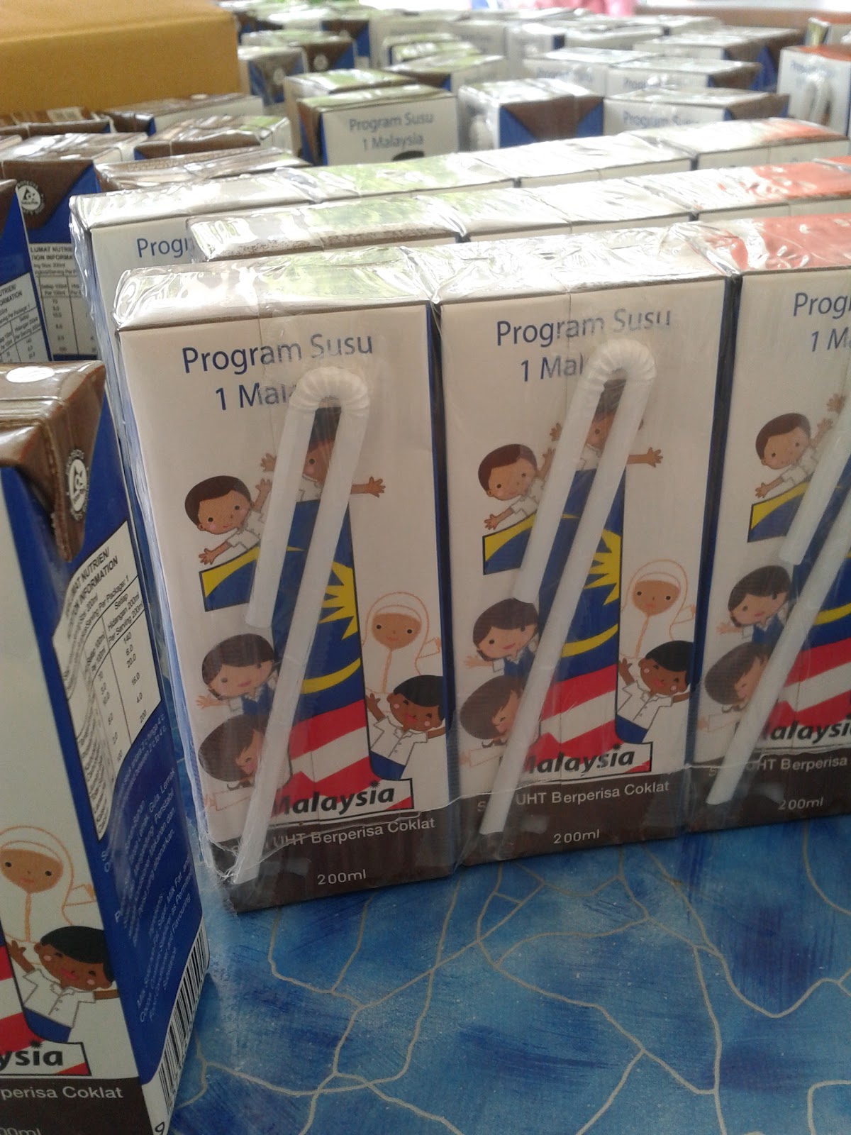 ...Menson Destinasi Kini...: Program Susu Sekolah Kini Kembali!