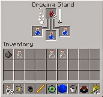 Chart Cara Membuat Potion di Minecraft | Anita Handayani