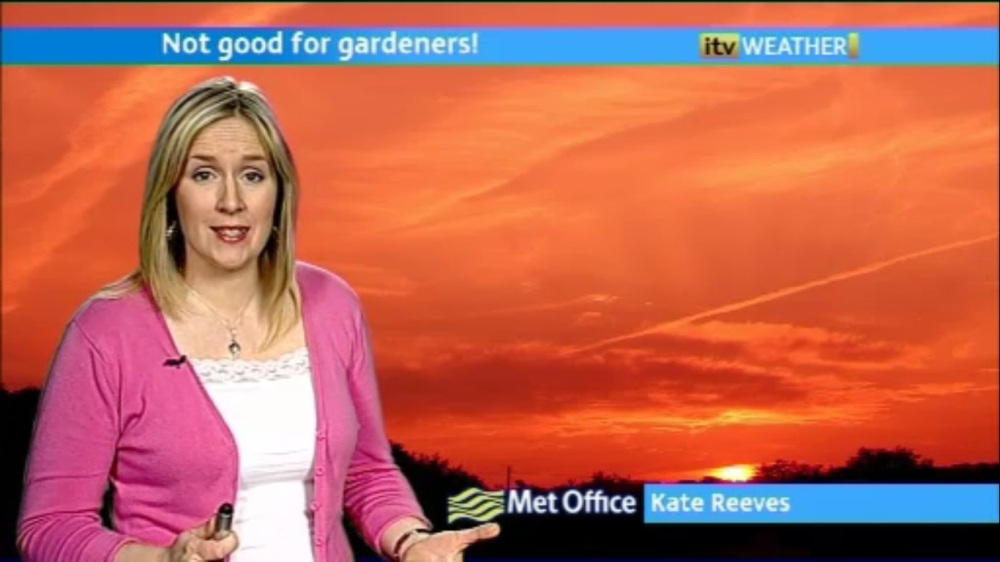 UK Regional News Caps: Kate Reeves - ITV West Country Weather