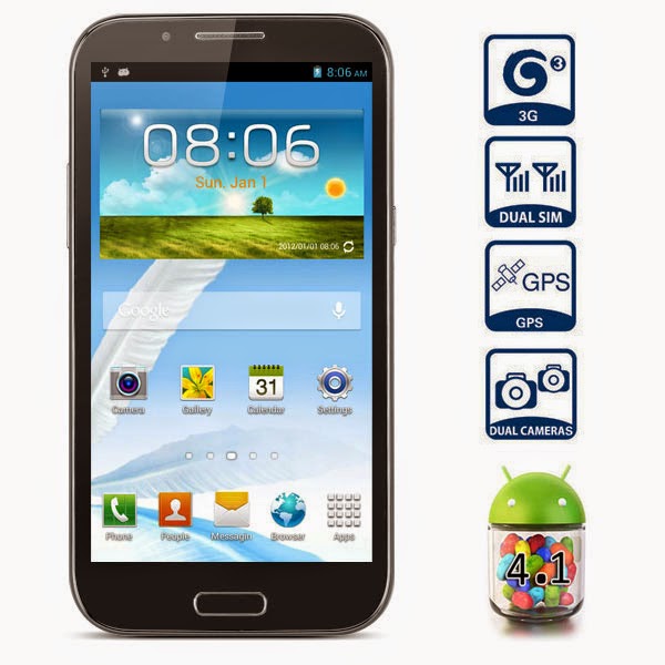 Electronic market By Jmwant.com: 5.3 inch GT-H7100 4.1 3G SmartPhone ...