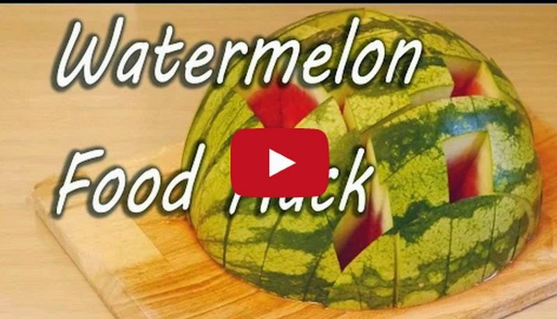 How to Eat a Watermelon - Interesting Trick! - Must Watch Video
