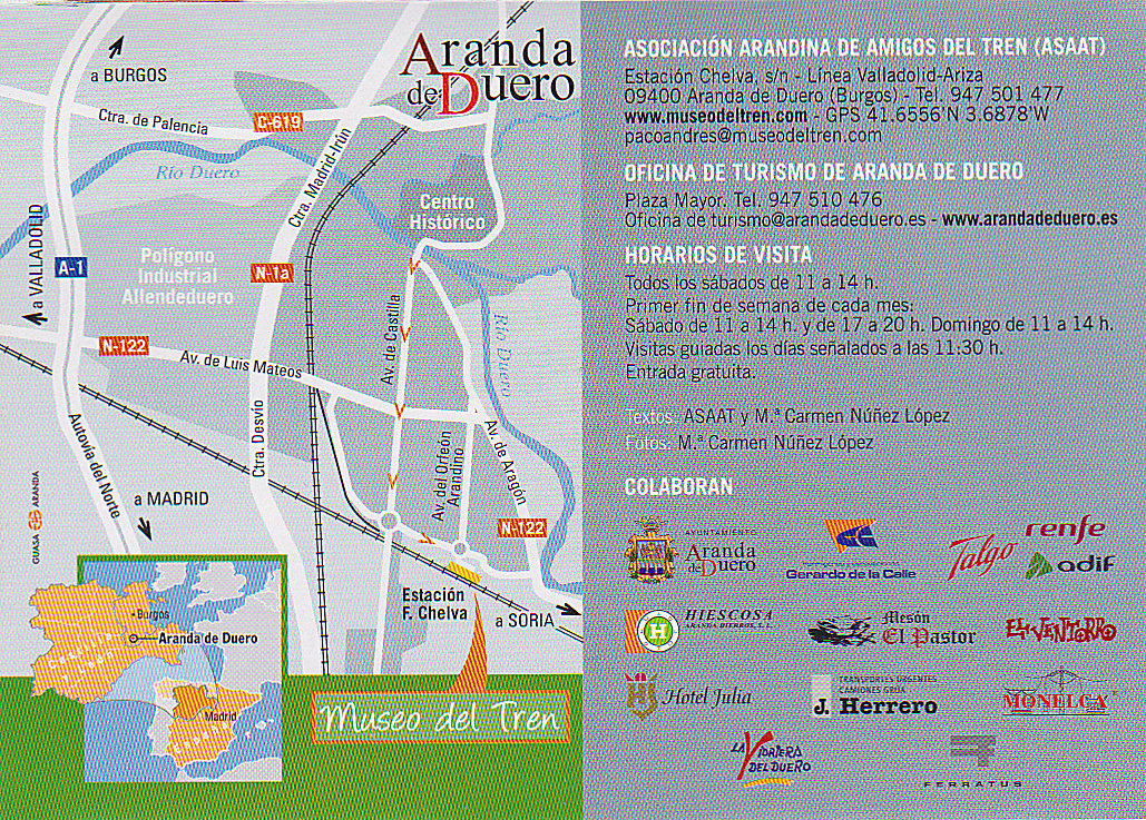 The traveler's drawer: MUSEO DEL TREN, Aranda de Duero (Castilla y León ...