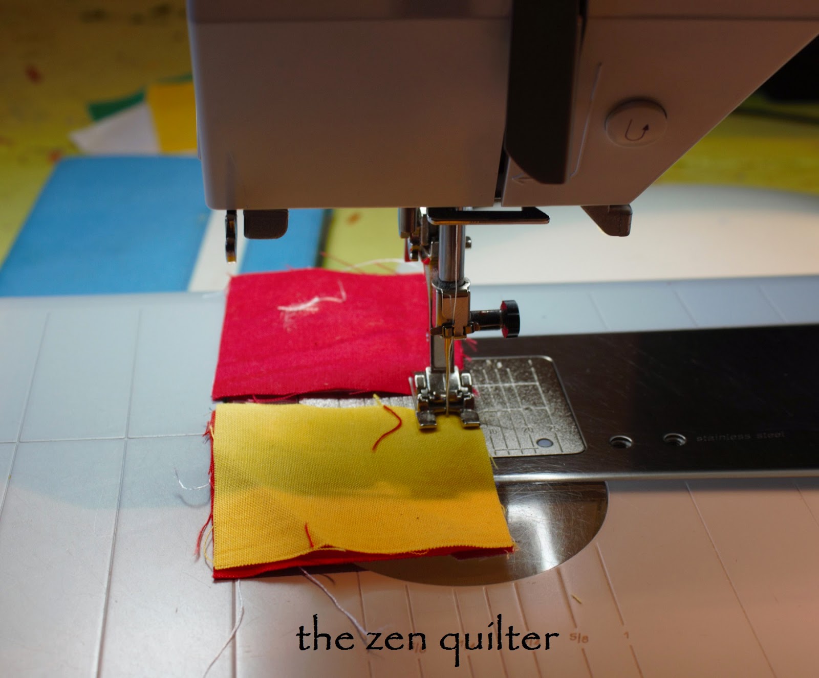 The Zen Quilter: Twisted Ribbon Rainbow Tuturial Part 2