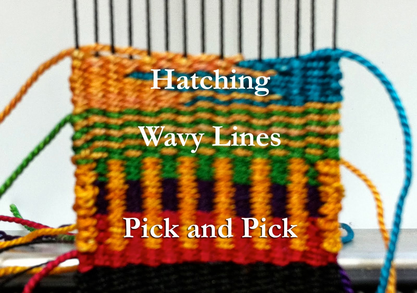 Intro To Art : Weaving with a stick loom