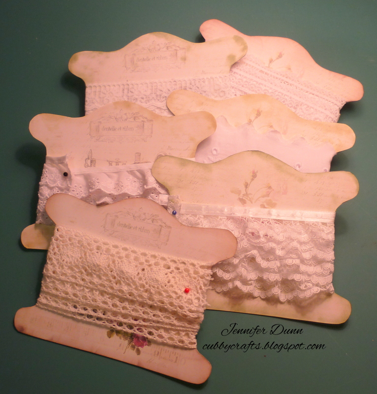 My Cubby Crafts: Lace Holders