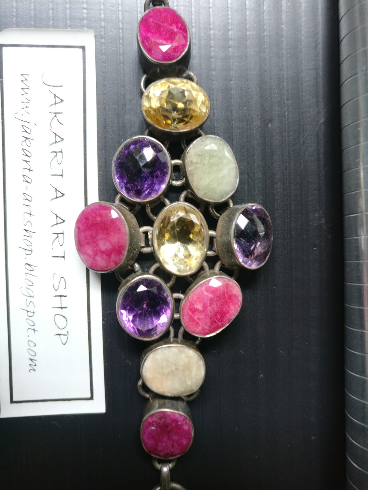 Gelang Perak Batu Permata - Jual Beli Barang Antik Jakarta