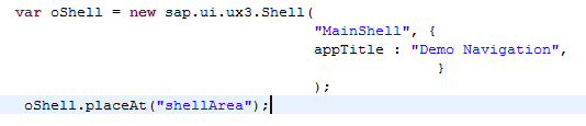 SAPUI5 using Shell - SAP Community