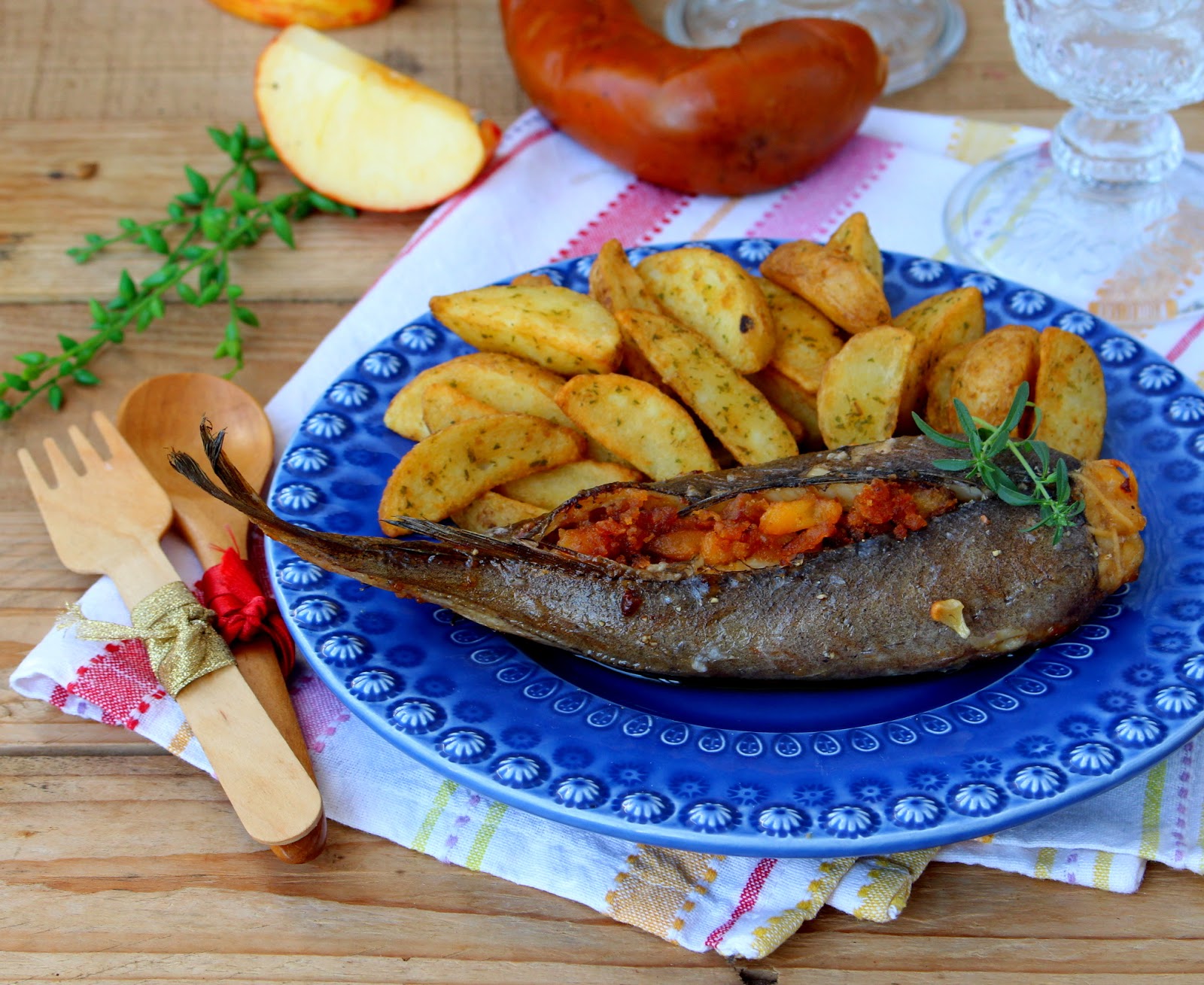 Nárwen's Cuisine - Sabores do Mundo : Pescadinha Recheada com ...