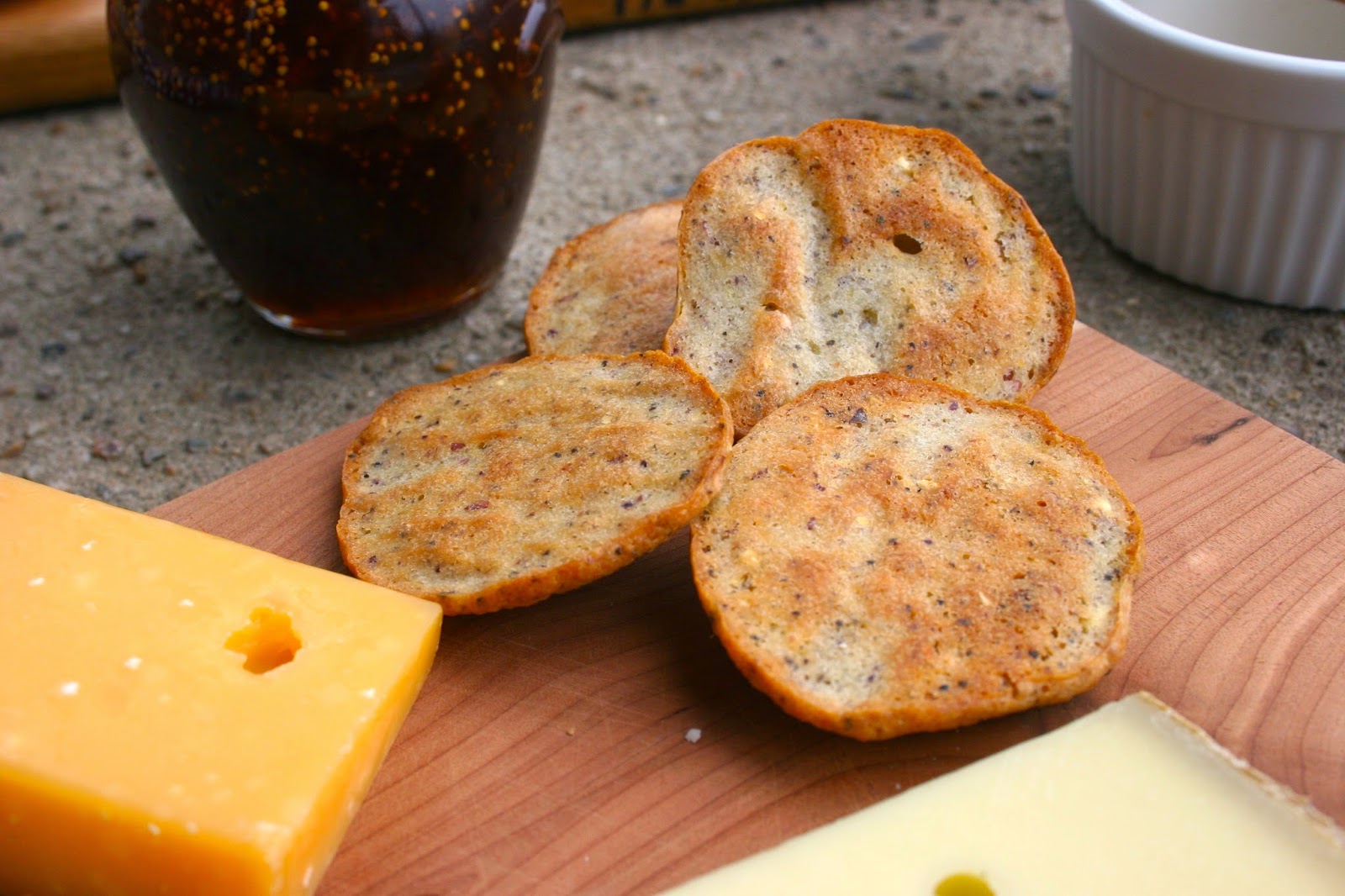 Nothing in the House: Corn and Black Pepper Crackers + The ...