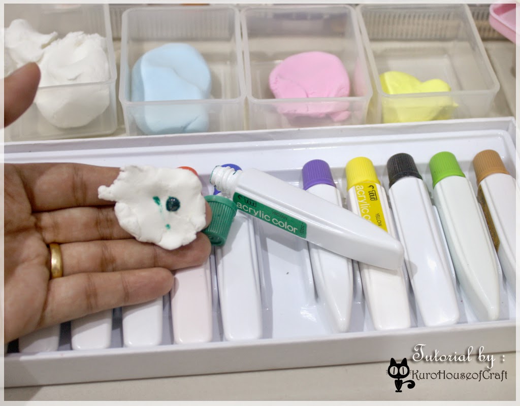 KuroHouse of Craft: Tutorial Sakura Light Weight Clay (Airdry Clay ...