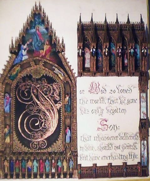 Calligraphy Art Works: Building A Cathedral,Part 1