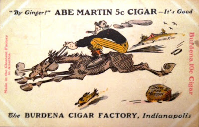 Hoosier Cartoonists: James Whitcomb Riley on Abe Martin