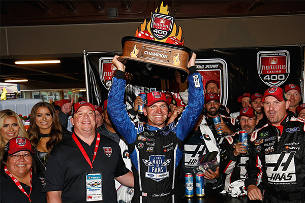 NASCAR Race Mom: 1-2-3 For Stewart-Haas Racing in Michigan!