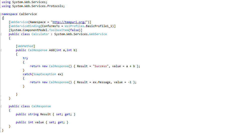 DotNet Developer Blog: PreGenerated XmlSerializers.dll in ASP.Net Web Service - Increases Web ...