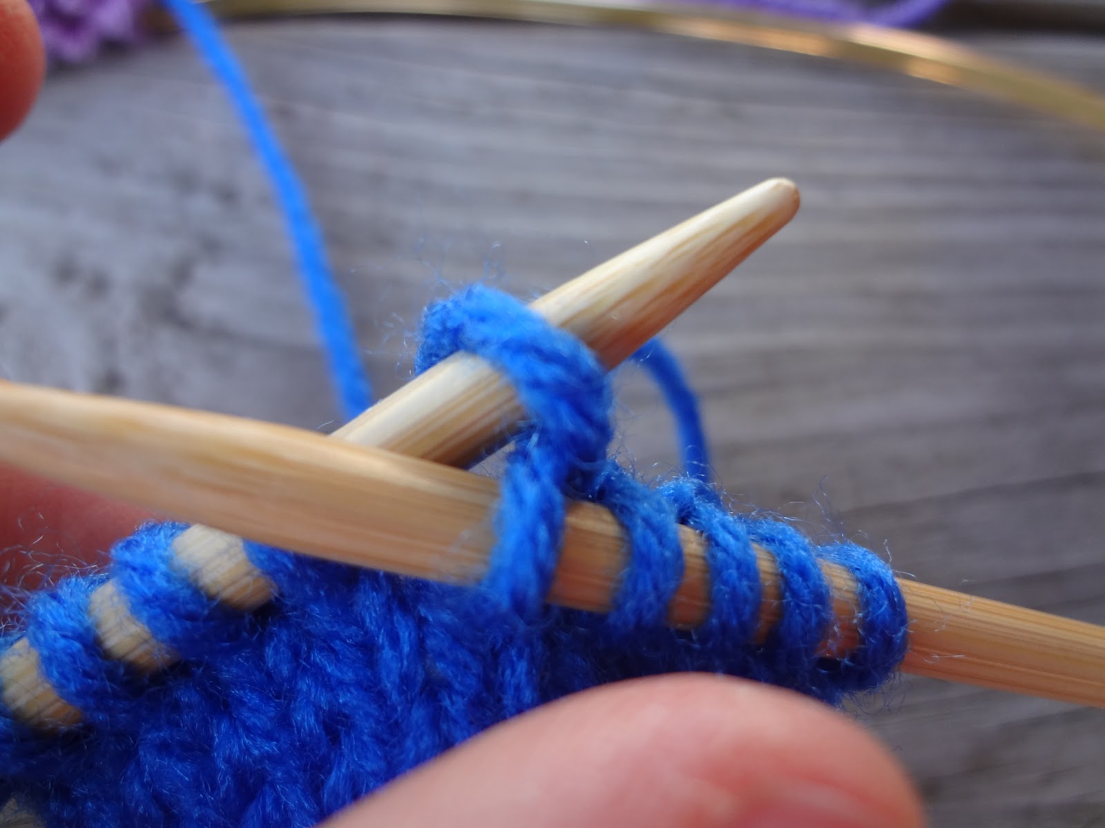 Fiber Flux: How to Work The Knit Stitch