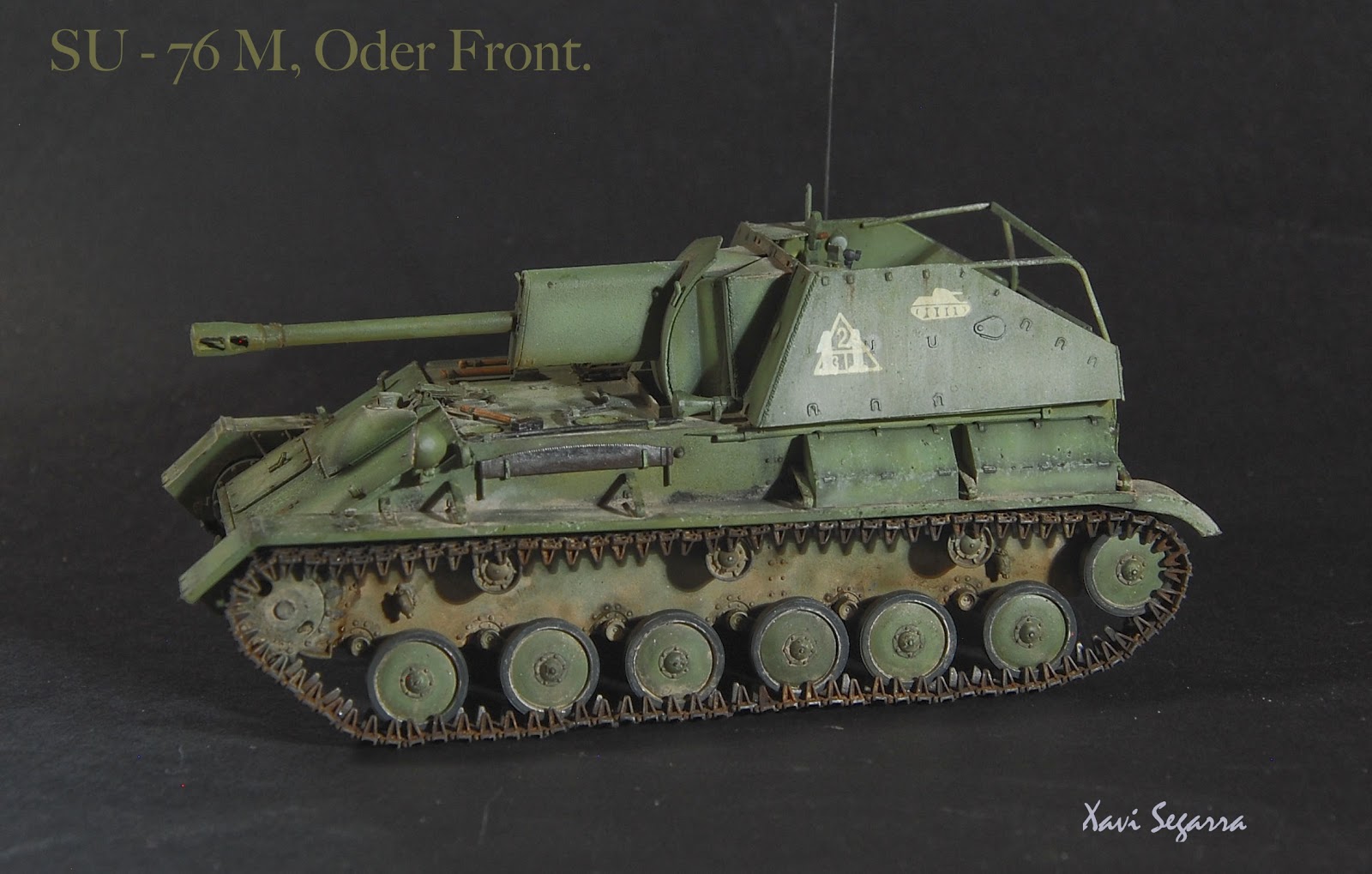 PANZER I ALTRES: SU 76-M Miniart kit