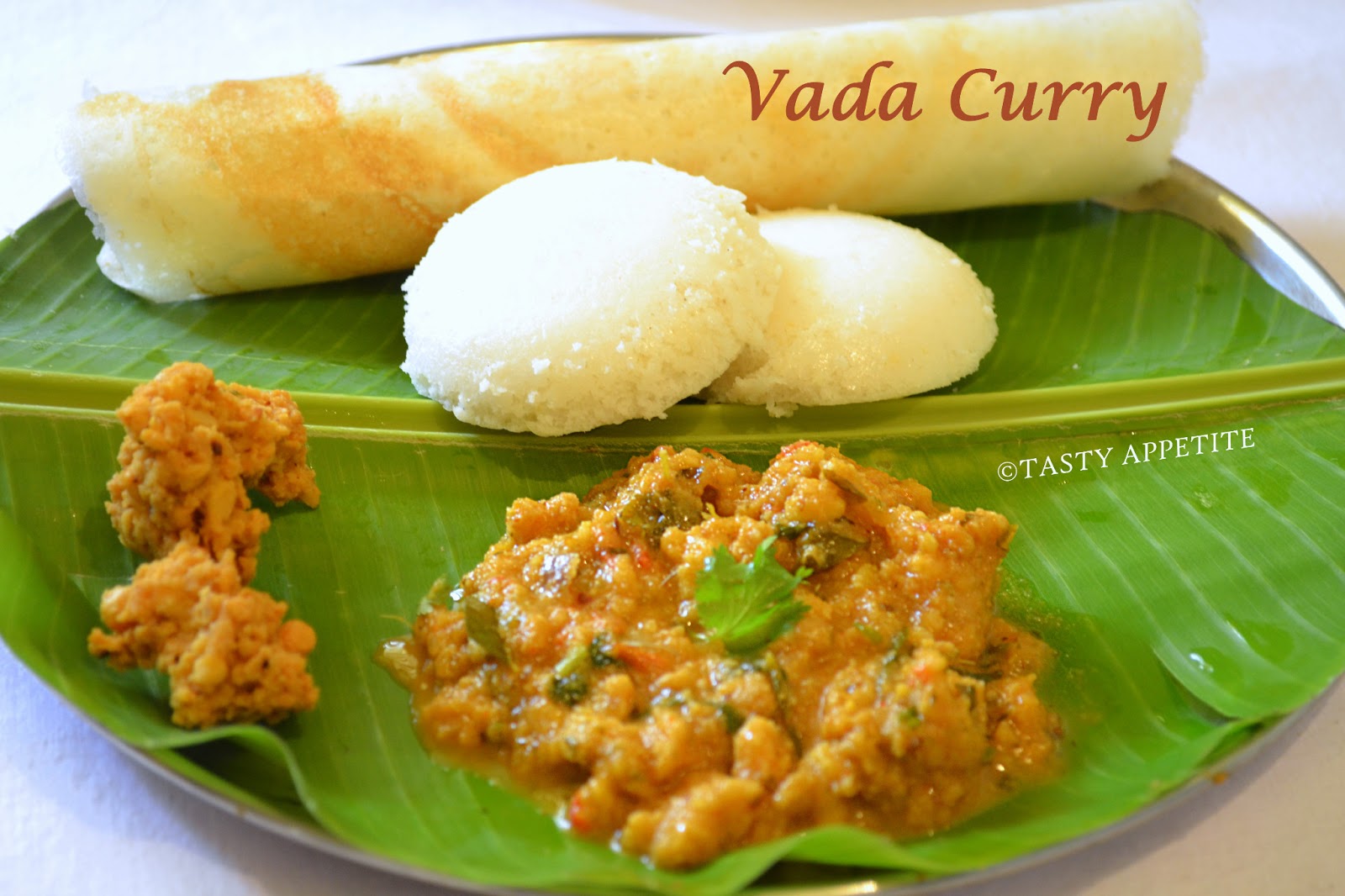 How to make Vada Curry at home? / Side-dish for Idly, Dosa / Vadai ...