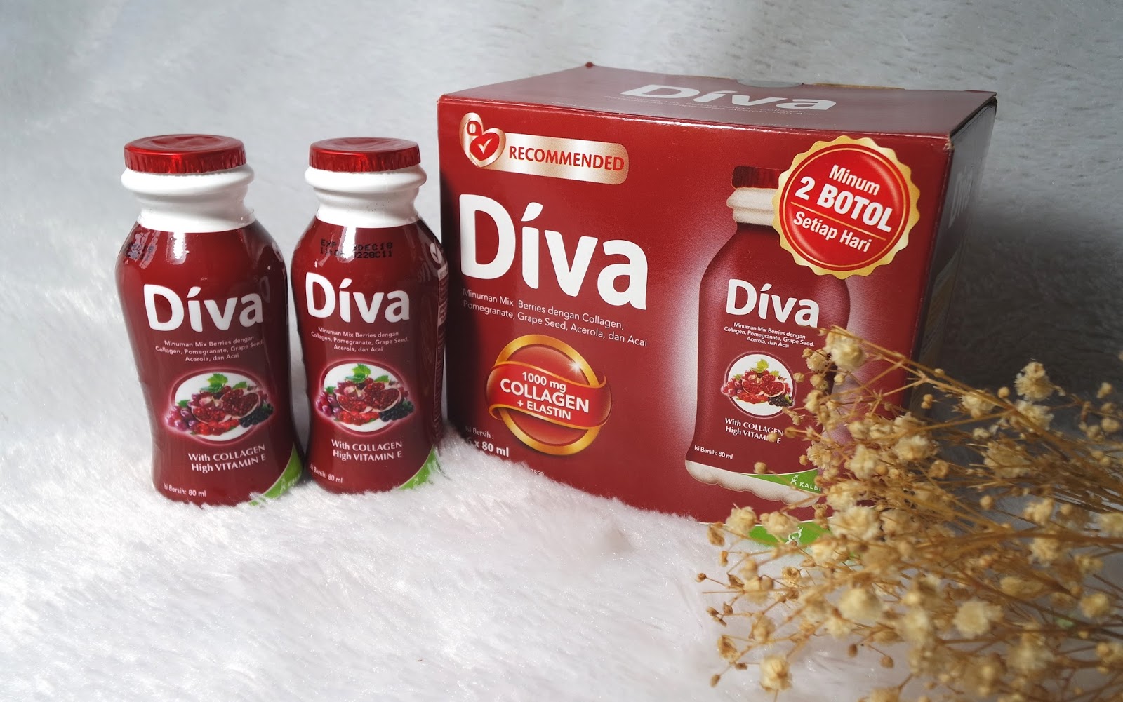 Review : Diva Beauty Drink (SPONSORED) - Pink and Undecided