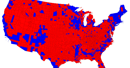 Mapping For Justice: Divided Nation - Rural vs Urban America