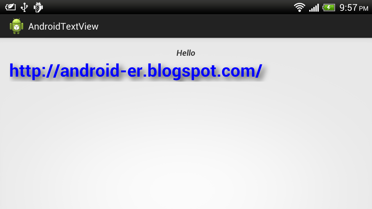 Android Er Add Shadow For Textview Using Xml 