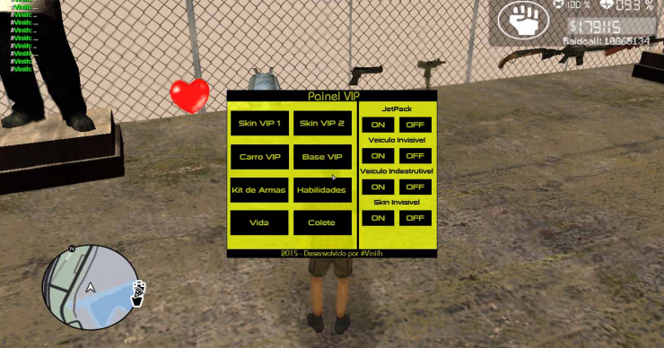 MTA Mania: Painel VIP com Base