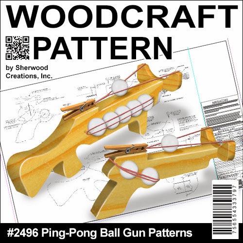 Sherwood Creations: Ping Pong Gun Patterns