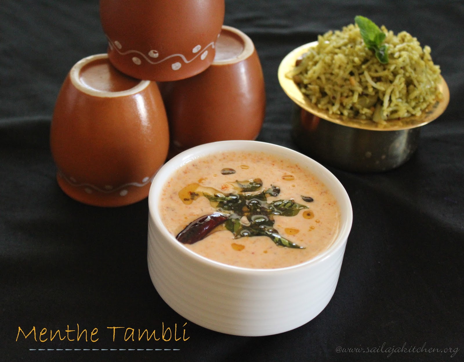 Sailaja Kitchen...A site for all food lovers!: Menthe Tambuli / Methi ...
