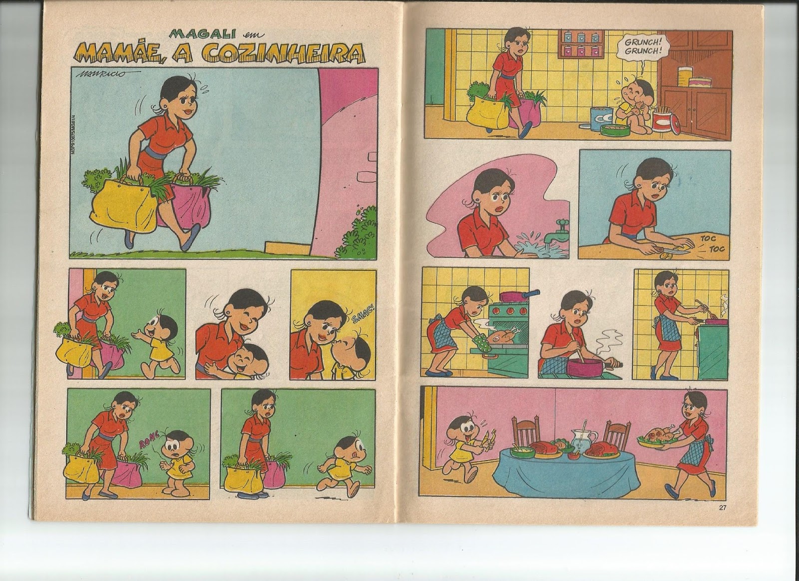 Turma da Mônica Digital: Magali nº 61 - Editora Globo / Ler gibi online