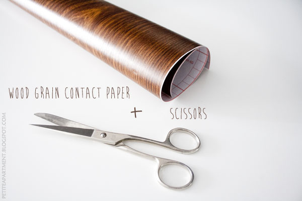 DIY Faux Wood Grain Mouse Pad | Petite Apartment